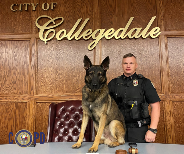 Collegedale PD Welcomes New K9 Officer - East Ridge News Online
