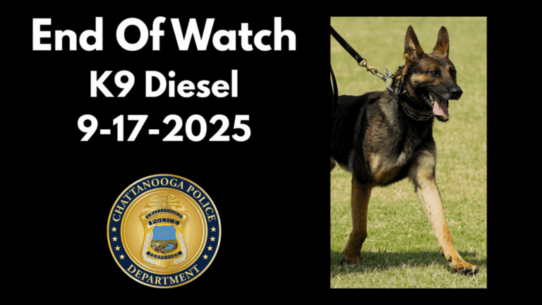 CPD K9 Diesel End of Watch - September 17, 2025 - East Ridge News Online